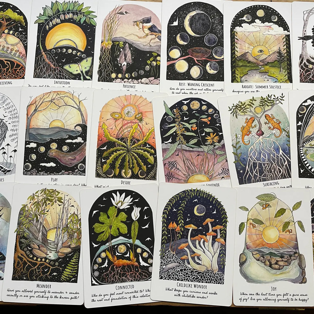 Phases and Forests Oracle Deck – Forest, Stone and Sea